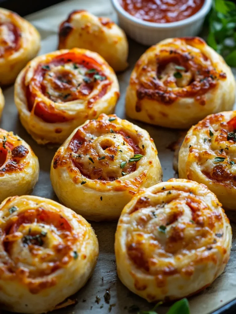 Cheesy Pizza Pinwheels: A Delicious Snack for Any Occasion - Yeuen.com